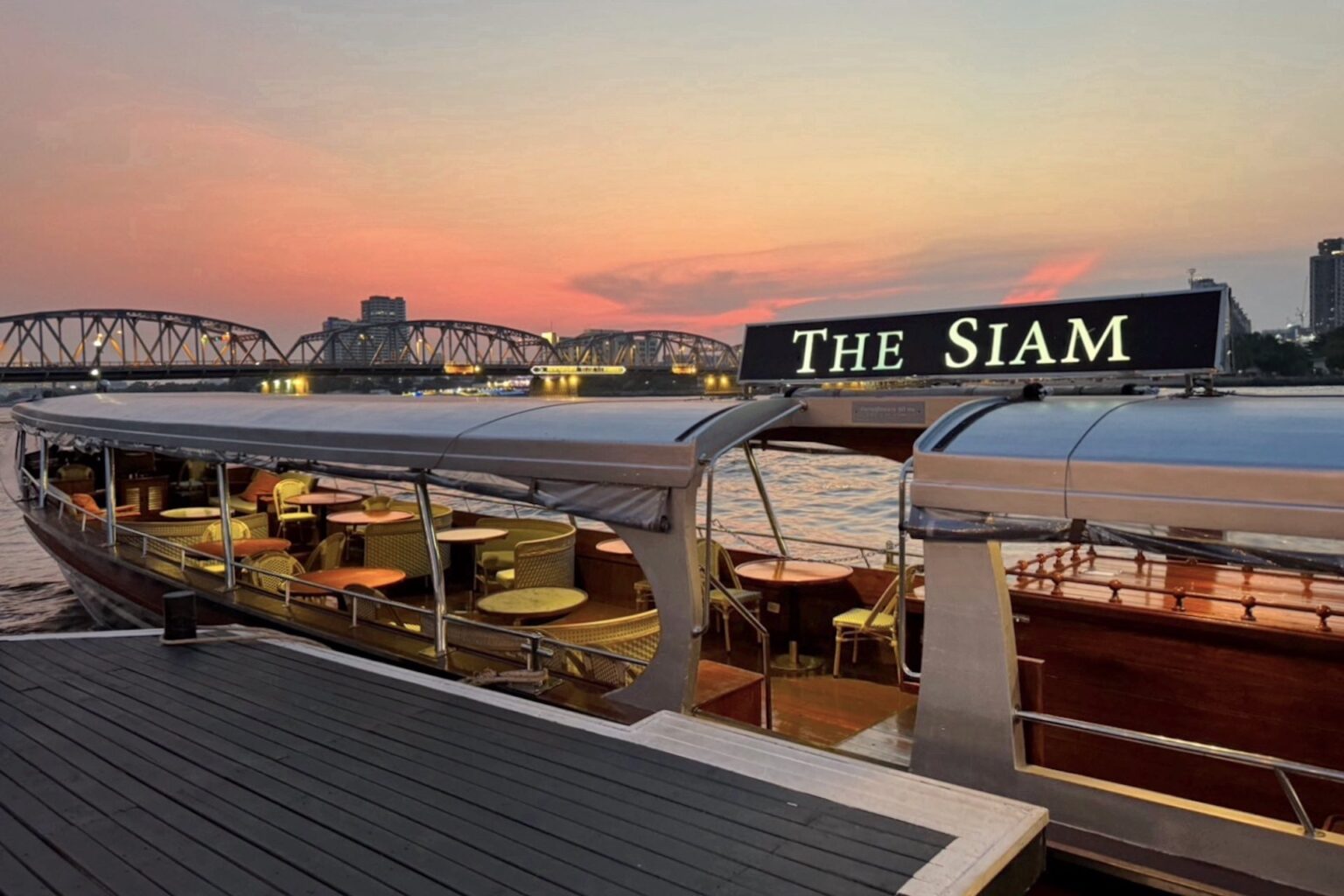 The Siam's Pier & Shuttle Cruise Boat | The Siam Hotel, Bangkok